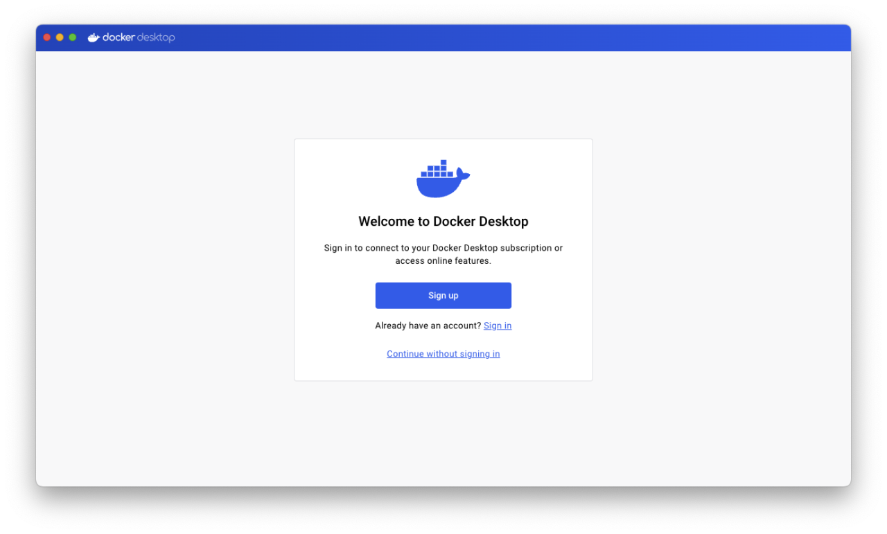 MacにDocker Desktopをインストールする手順