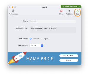 MAMPのインストールと使い方